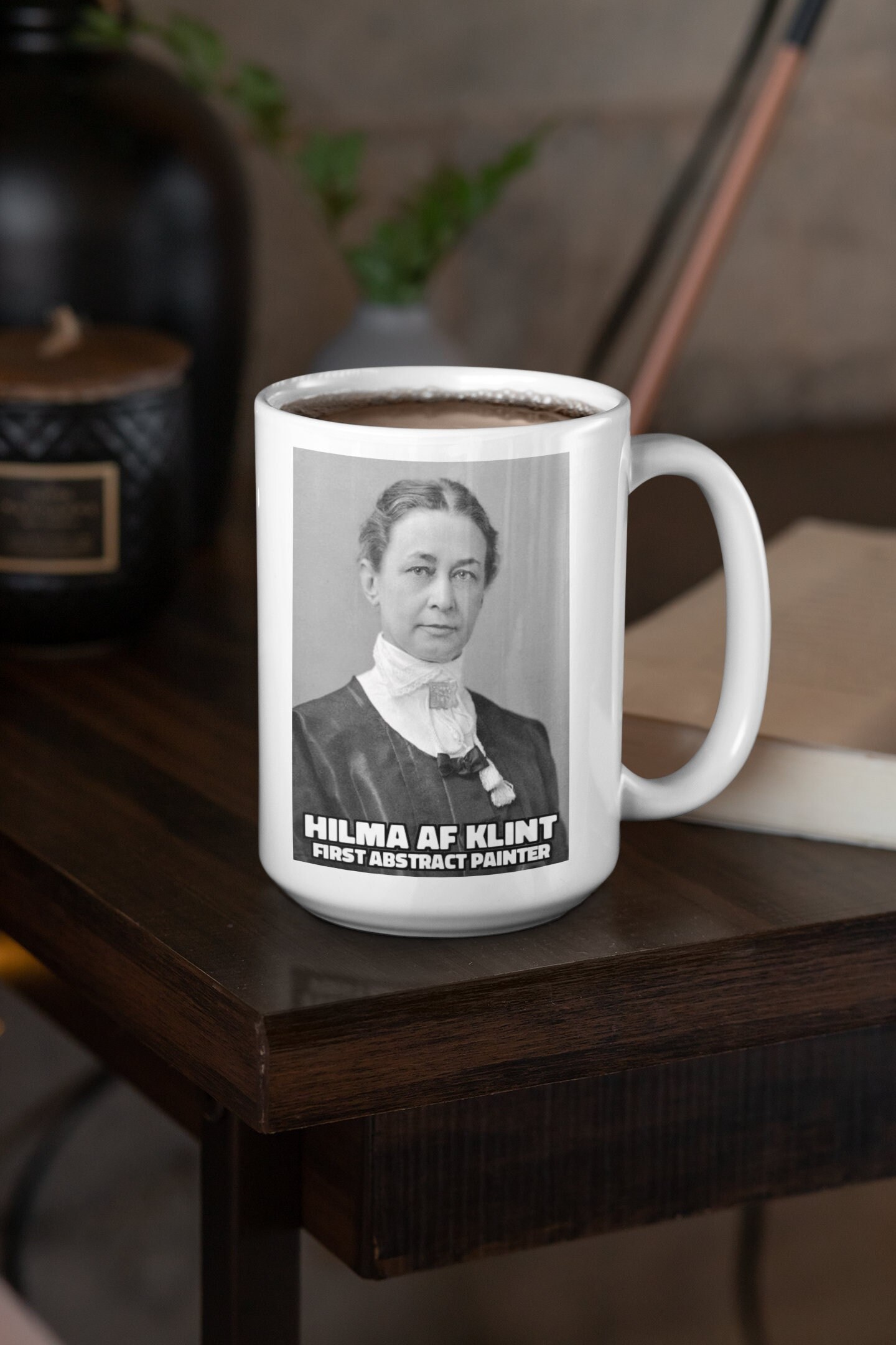 Hilma Af Klint Mug, First Abstract Painter Mug, Woman Artist Tshirt ...