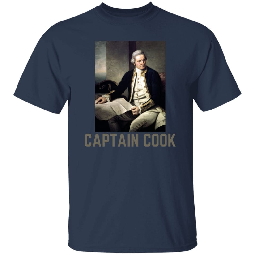 Captain Cook British Naval Officer, Navigator, and Explorer T-shirt ...