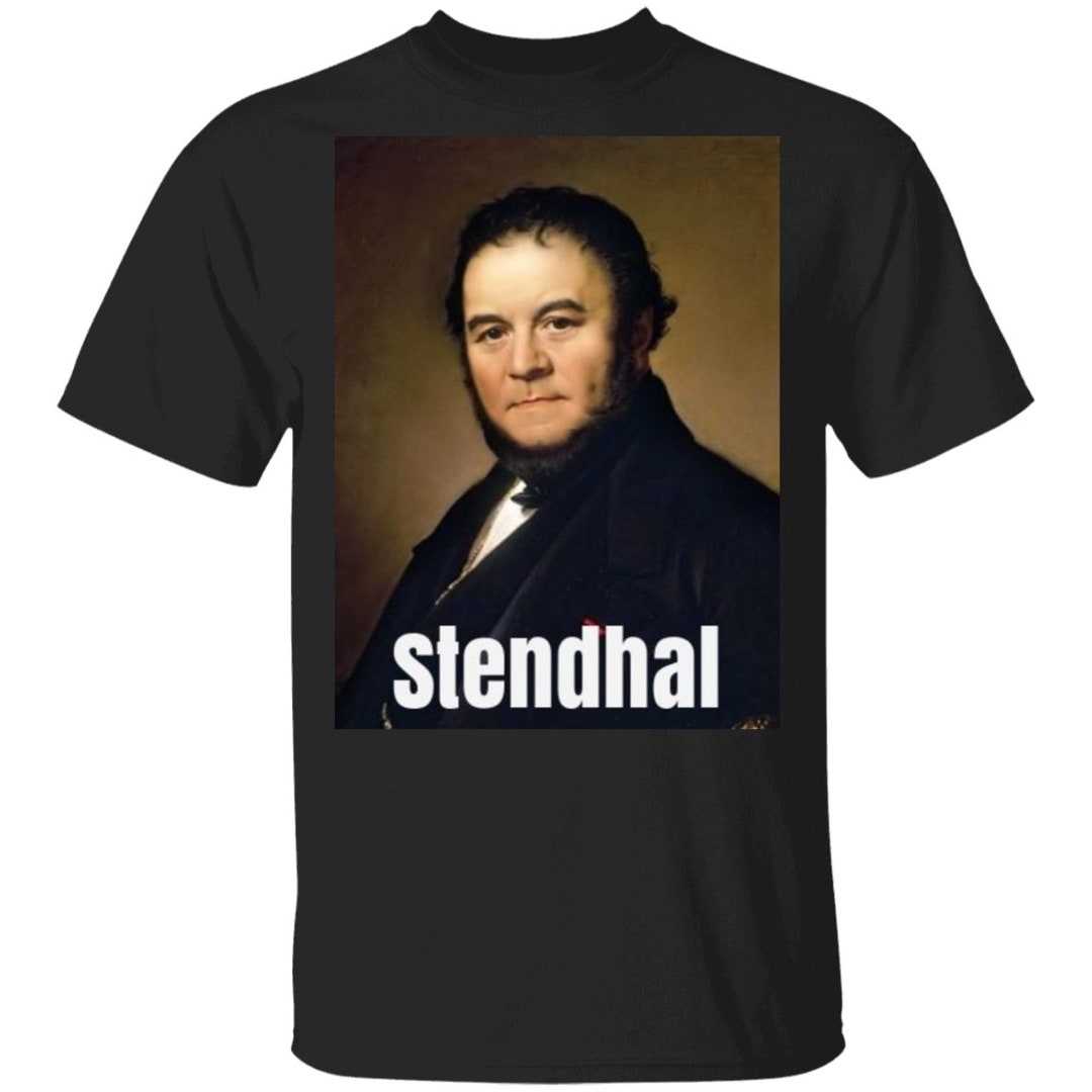 Stendhal French Classic Writer T-shirt World Literature the Red and the ...