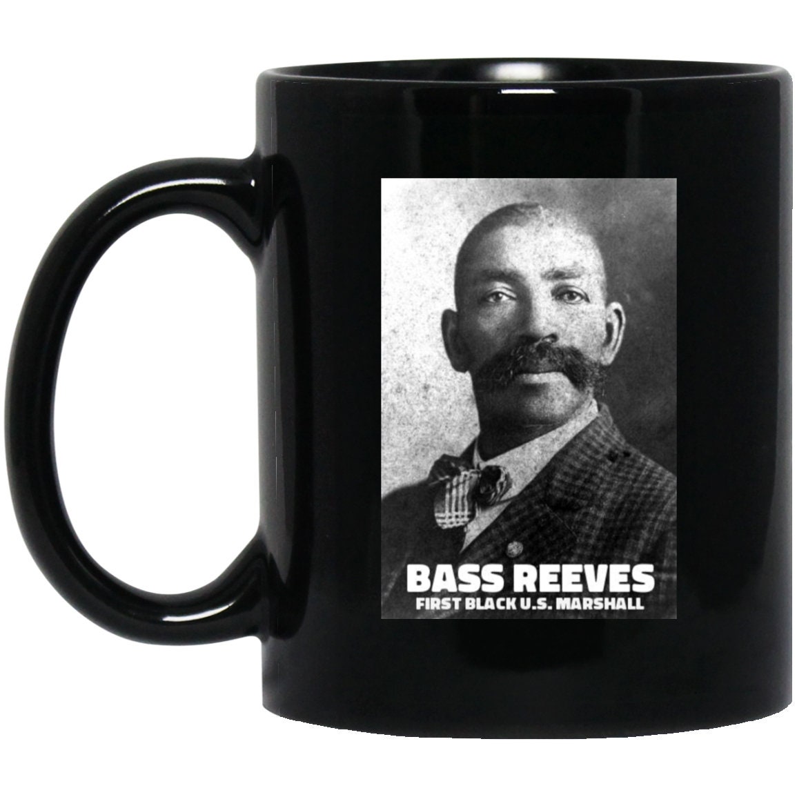 Bass Reeves Coffee Mug, Black History Coffee Mug, First Black U.S ...