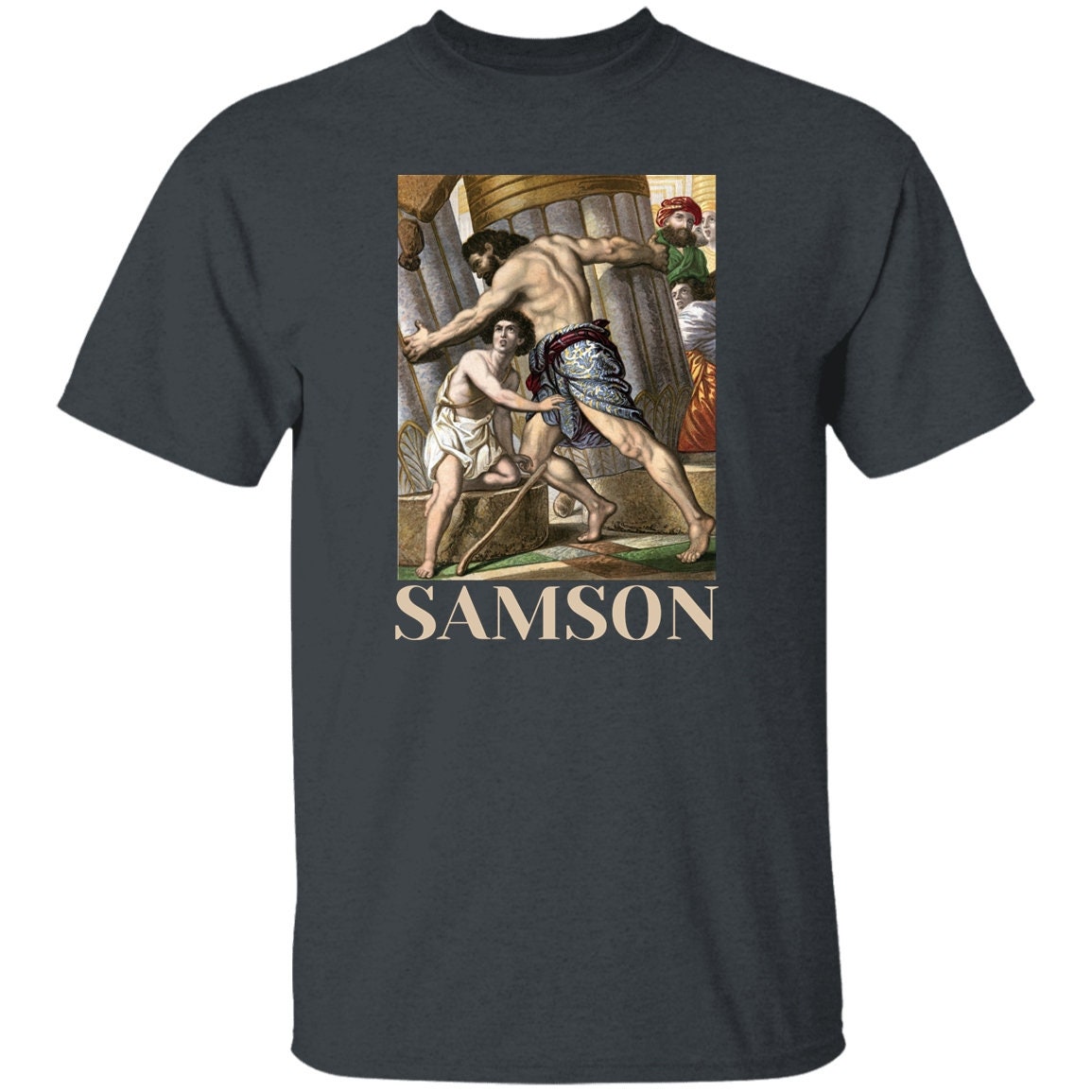 Samson Bible Hero Hebrew Judge Warrior Judaica Israeli Tshirt - Etsy