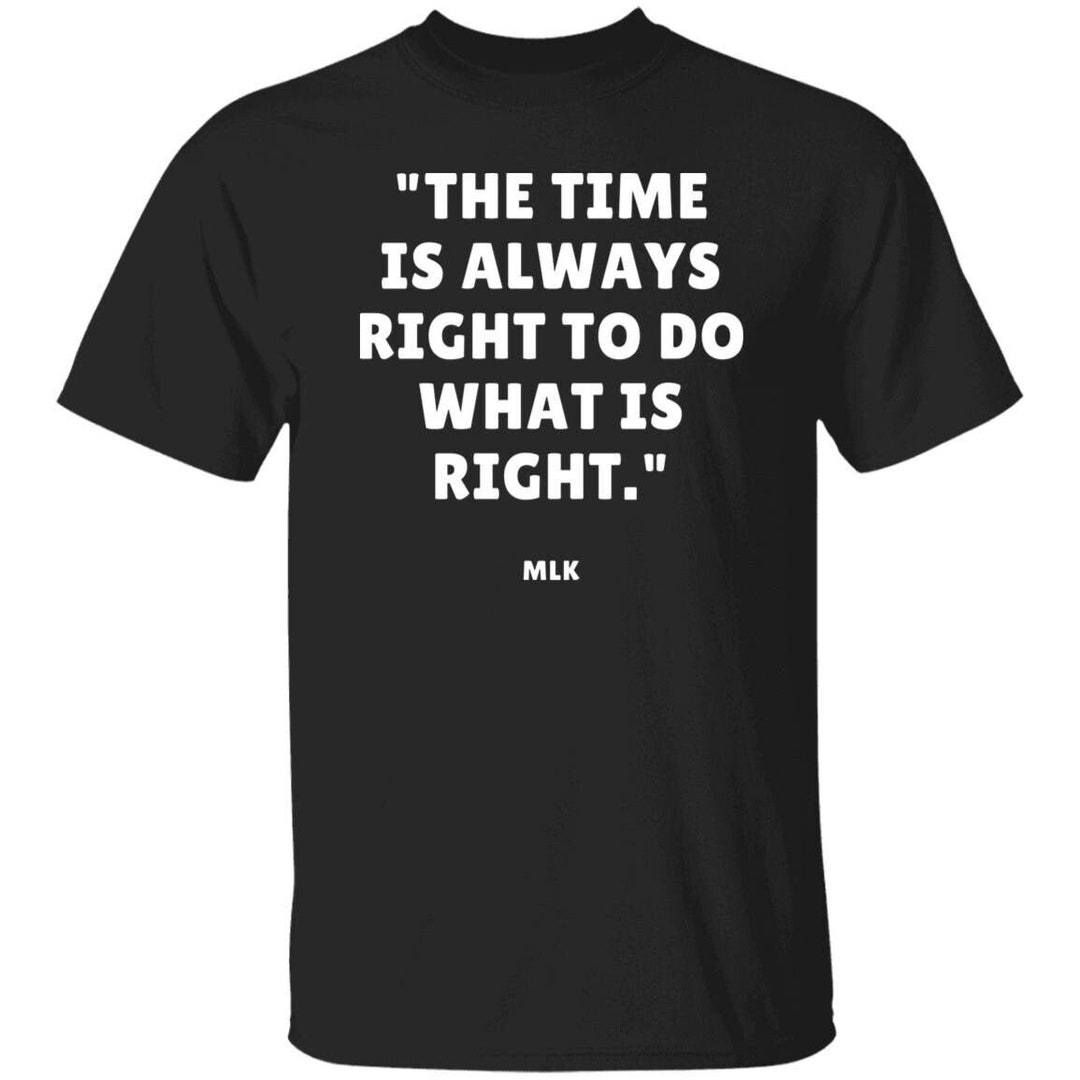 MLK Quote Shirt, Motivational Martin Luther King T-shirt, Black History ...