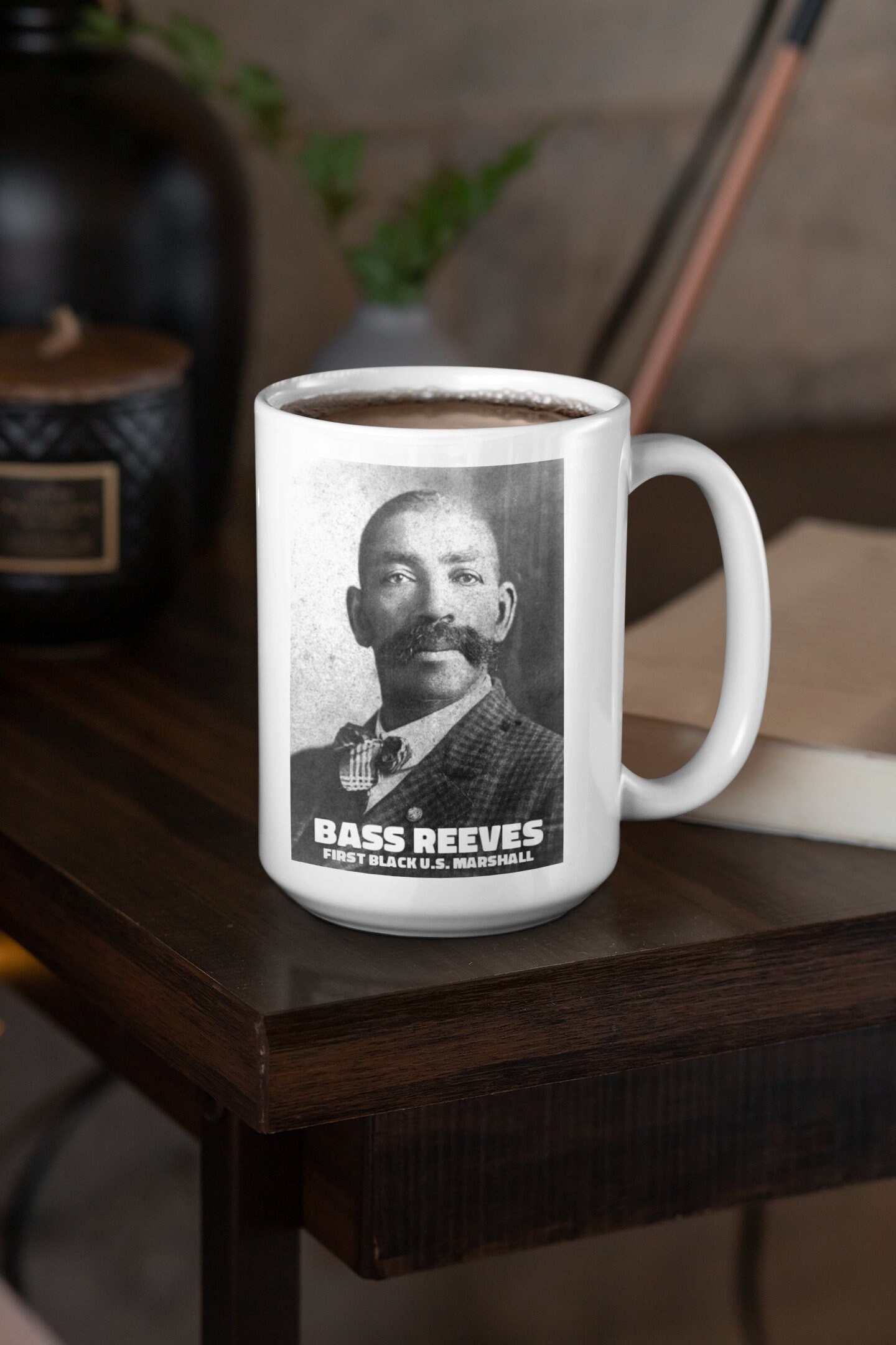 Bass Reeves Coffee Mug, Black History Coffee Mug, First Black U.S ...