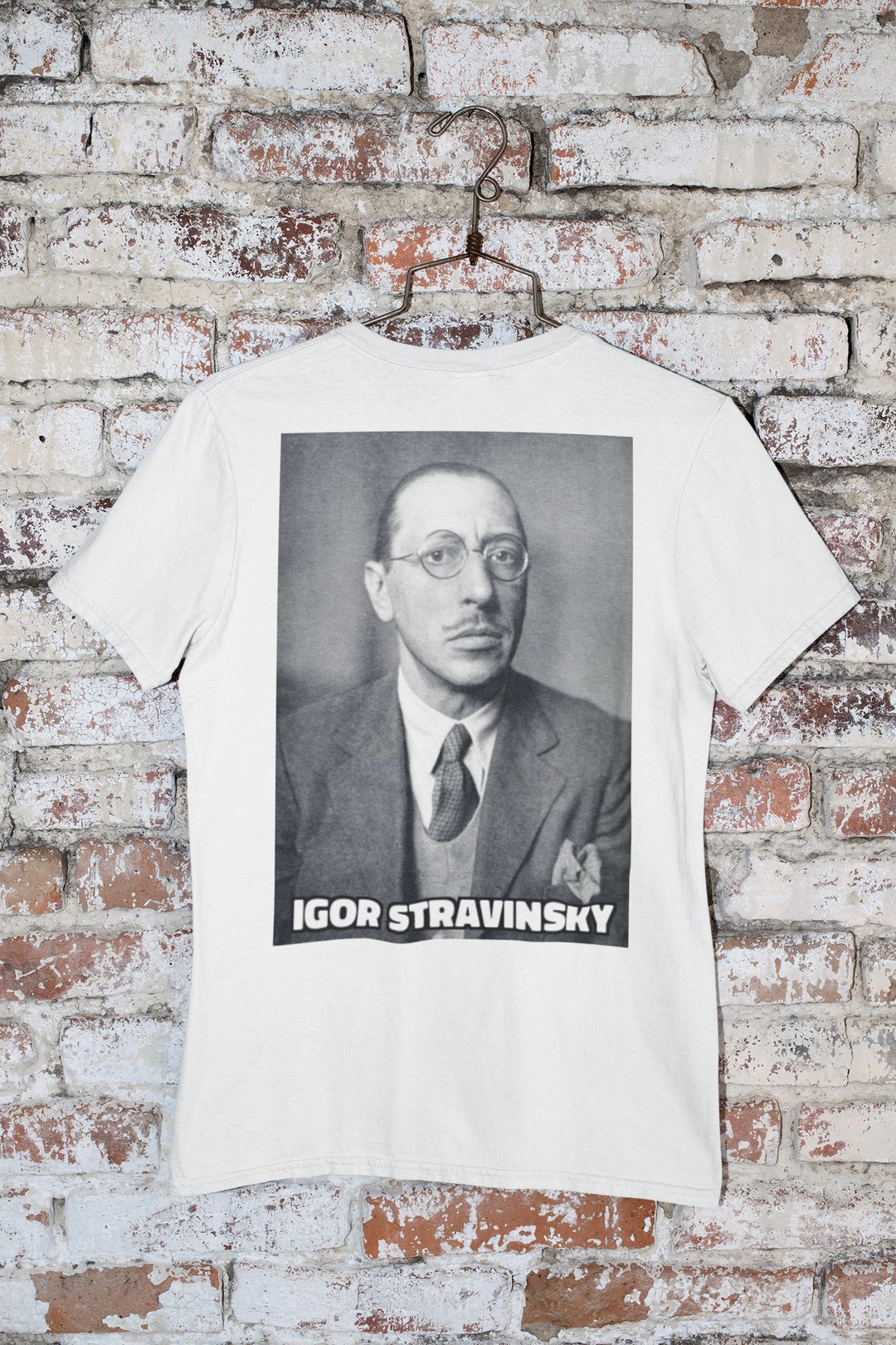 Igor Stravinsky Classical Music Lover T-shirt - Iconic Composer ...