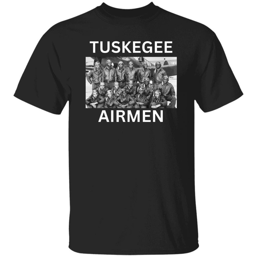 Tuskegee Airmen Red Tails World War 2 Commemorative T-shirt, Black ...