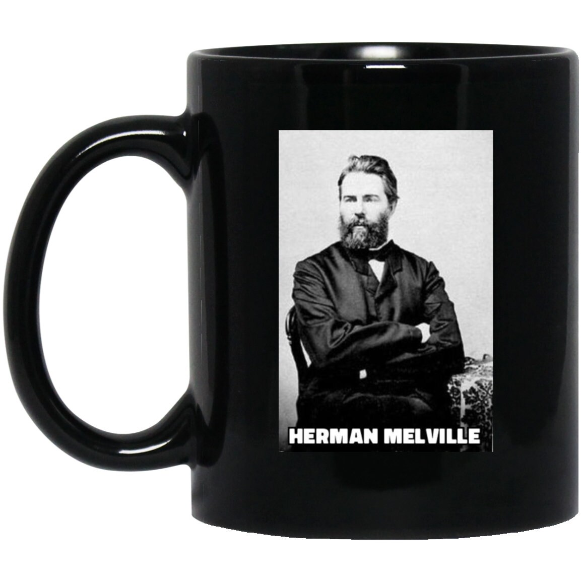 Moby Dick Herman Melville Coffee Mug, American Literature Author Mug - Etsy