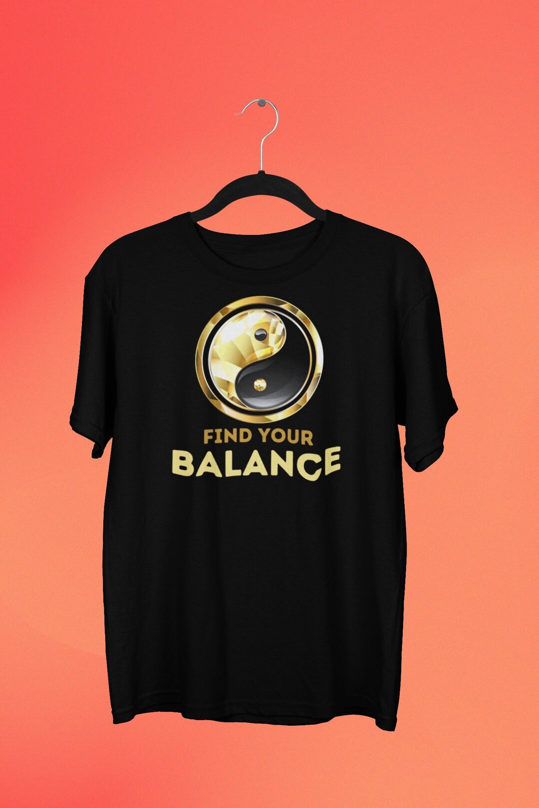 Find Your Balance Shirt, Ying Yang T-shirt, Inner Peace, Harmony Gift ...