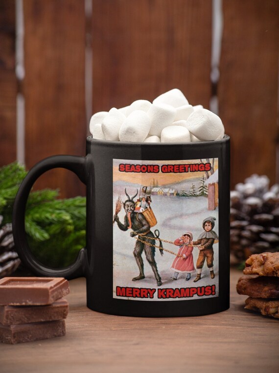 Mugs Kitchen & Dining Merry Krampus Christmas Devil Mug 11oz Home ...