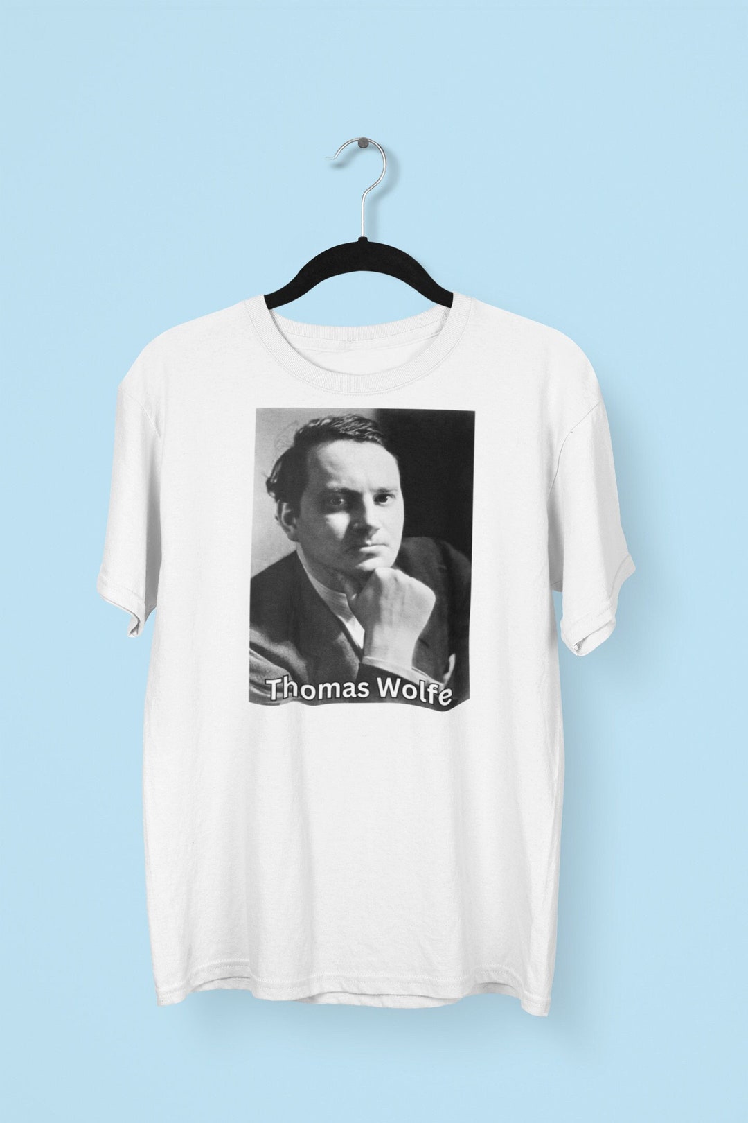 Thomas Wolfe Tshirt, Thomas Wolfe Writer T-shirt, Literary Gifts ...