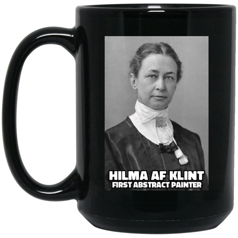Hilma Af Klint Mug, First Abstract Painter Mug, Woman Artist Tshirt ...
