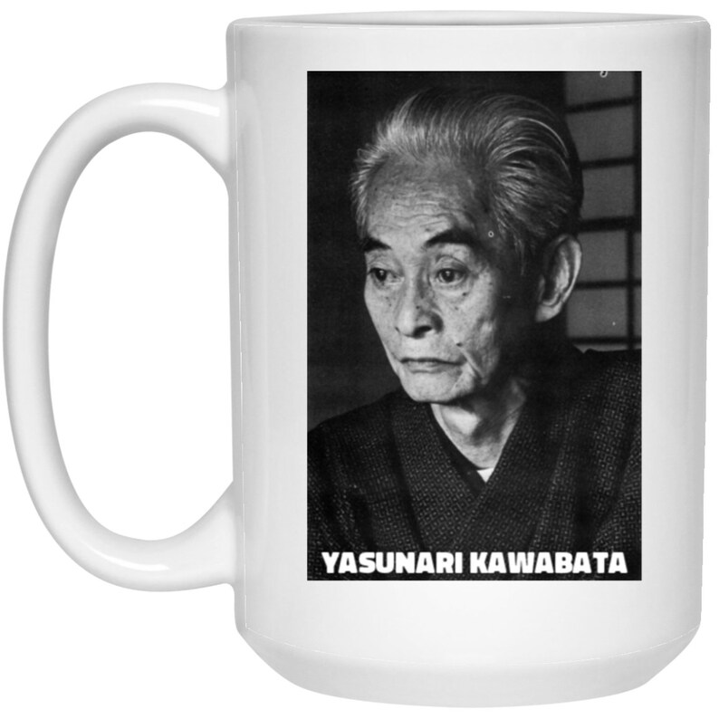 Yasunari Kawabata Japanese Nobel Prize Winner Coffee Mug - Etsy