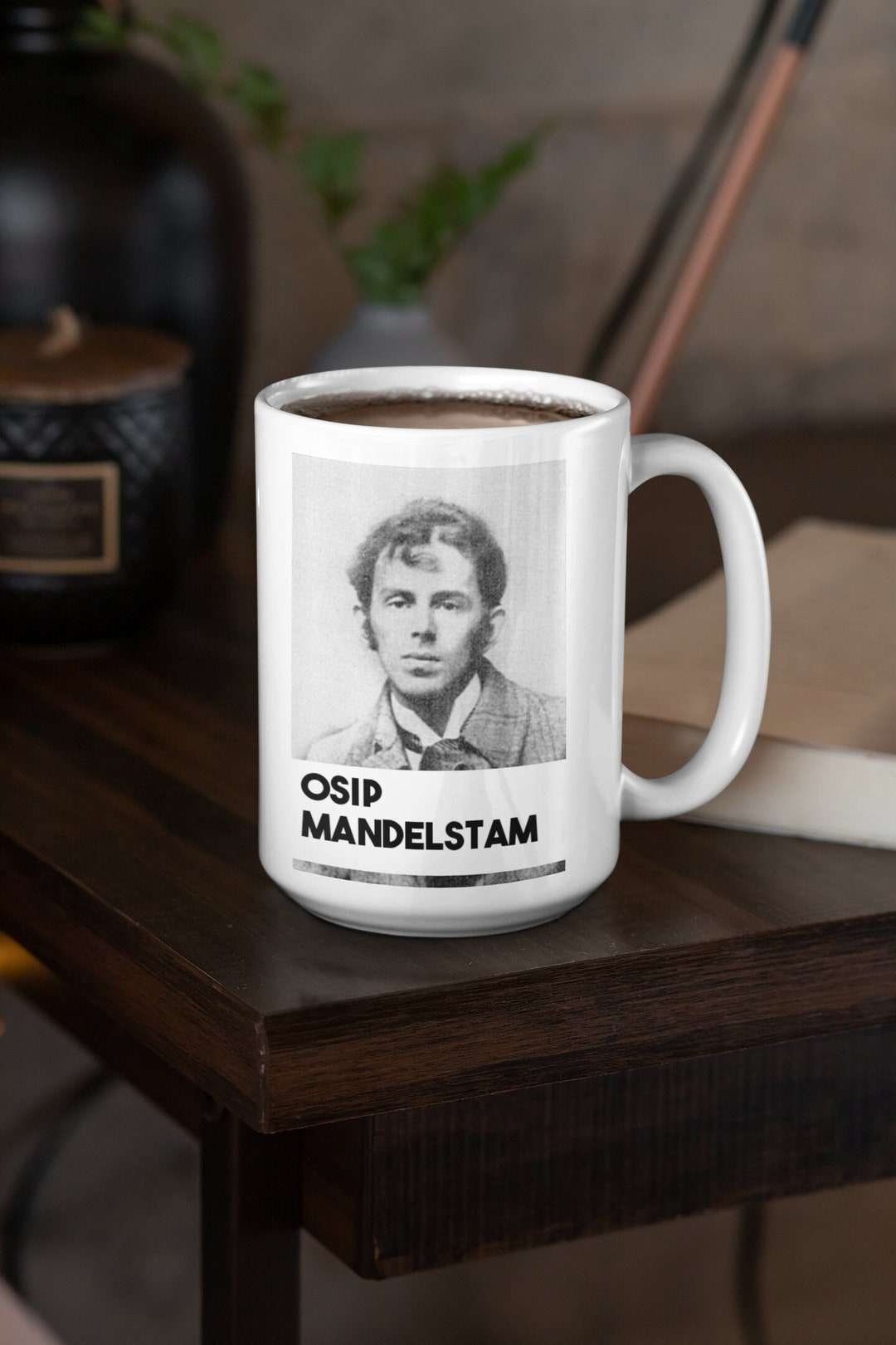 Osip Mandelstam Unique Russian Jewish Poet Coffee Mug - Etsy