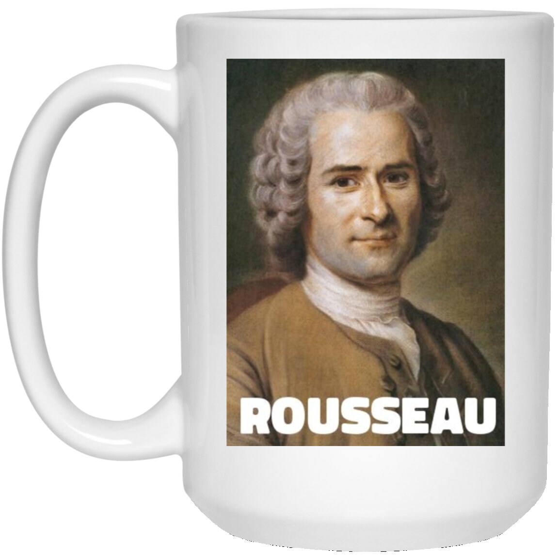 Jean-jacques Rousseau French Philosopher Coffee Mug - Literary Gift for ...