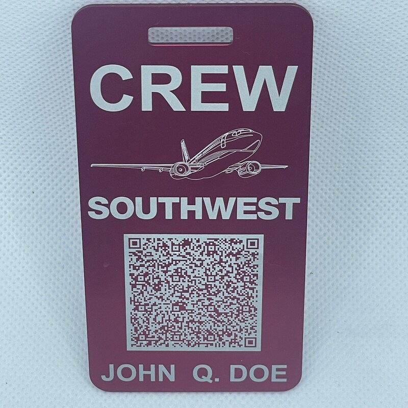 Airline Luggage Tags - Etsy