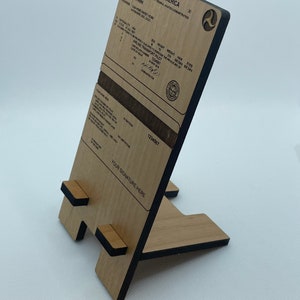 Pilot License Wood Cell Phone Desk Stand - Etsy