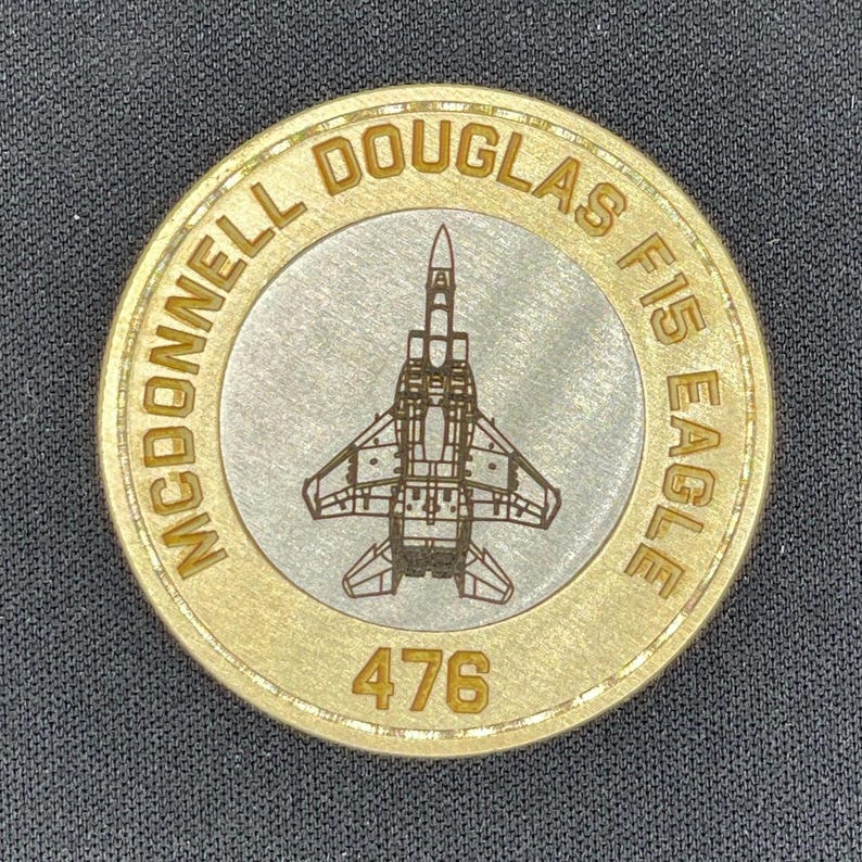 Aircraft Challenge Coins - Etsy
