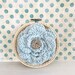 Light Blue Wall Art / Blue Wall Decor / Floral Wall Hangings / Blue ...