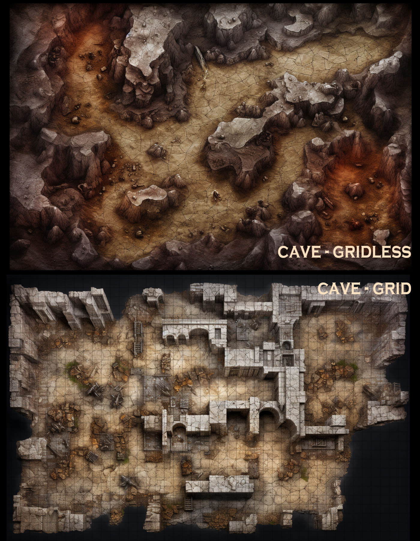 Dnd Starter Battle Map Bundle 24 Versatile D&D Battlemaps - Etsy UK