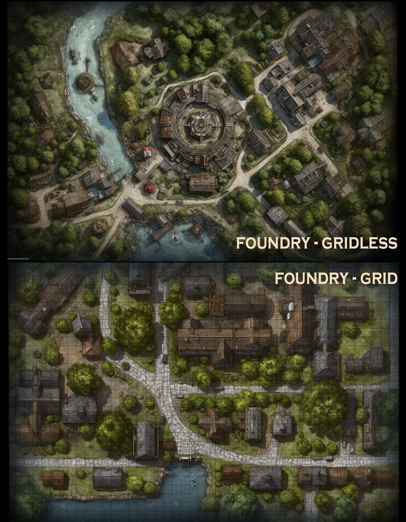 Dnd Starter Battle Map Bundle 24 Versatile D&D Battlemaps - Etsy