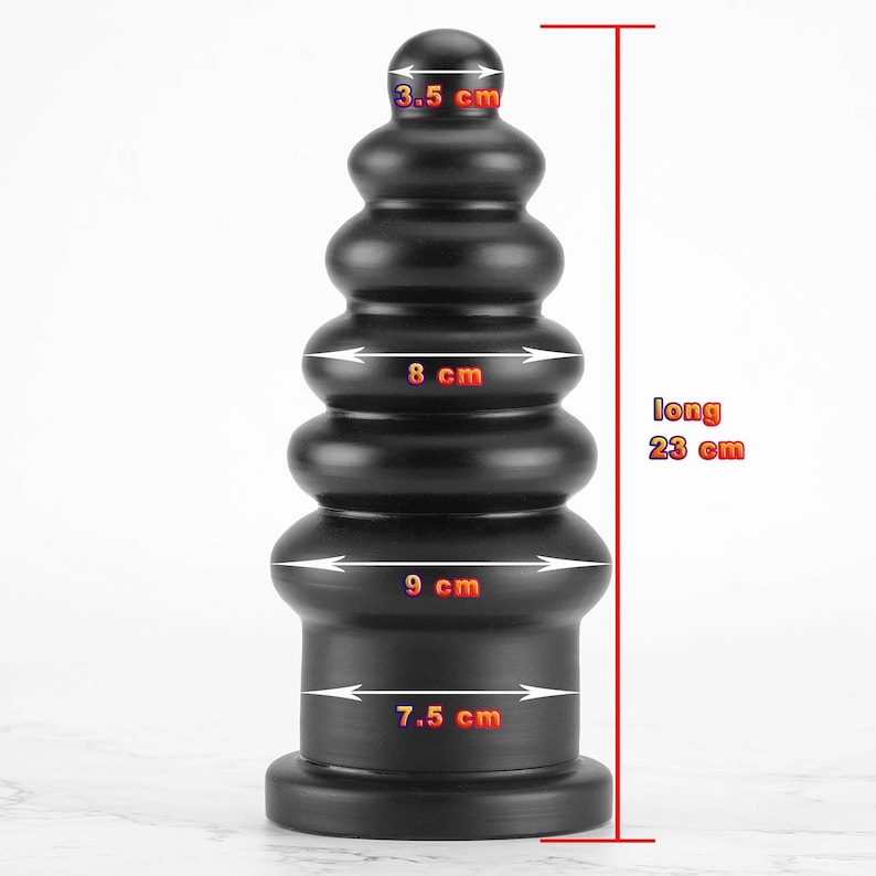 Super Huge Anal Beads Plug Big Butt Plug Prostate Massage Etsy 