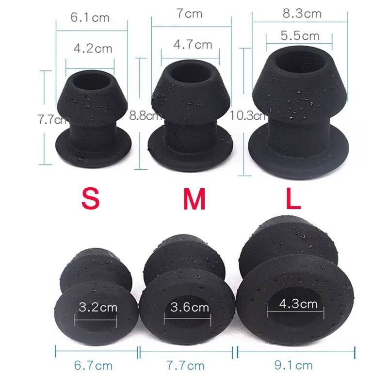 Huge hollow Anal plug / expander prostate massage/ unisex | Etsy