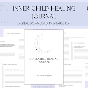 Inner Child Healing Journal Printable Inner Child Prompts - Etsy
