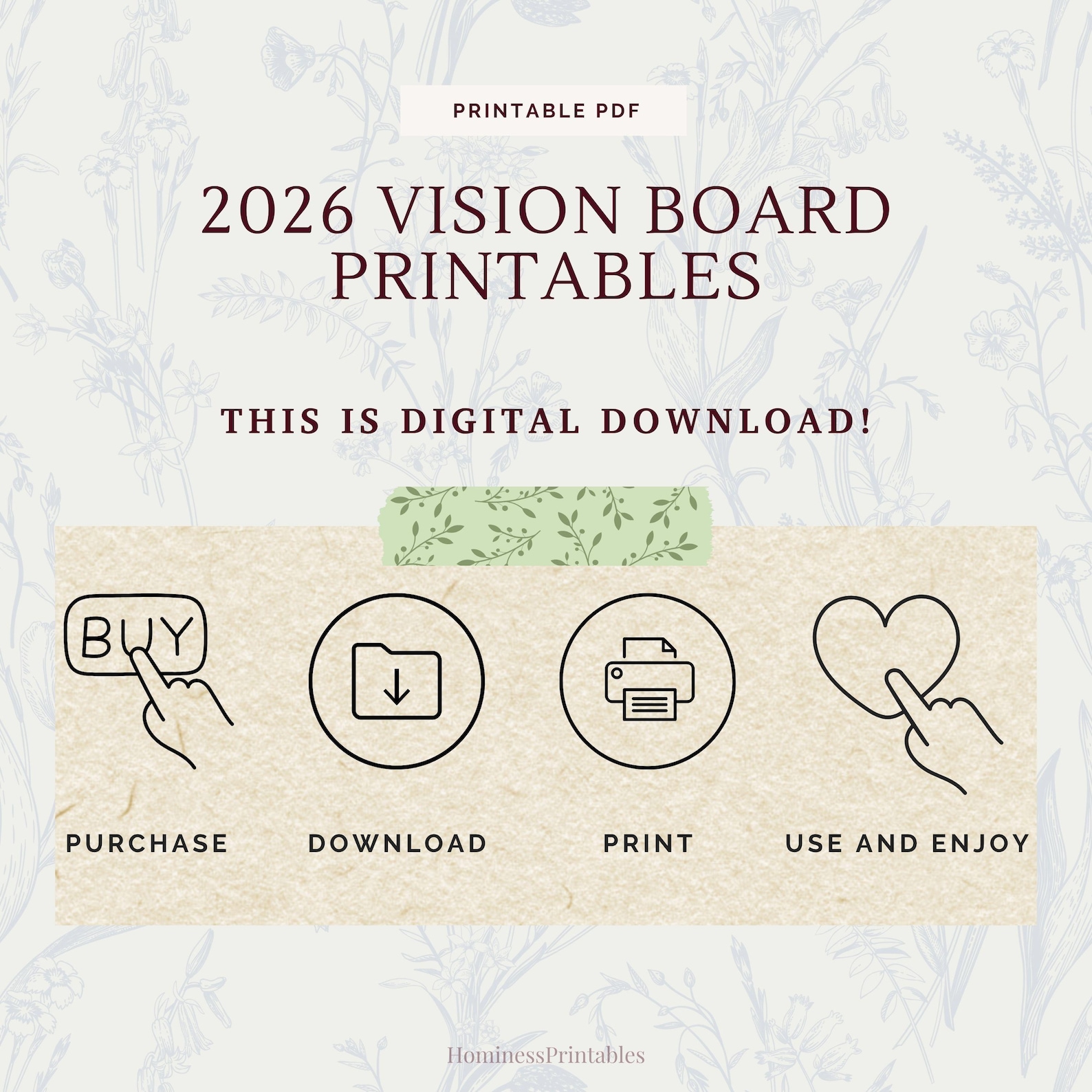 150 Vision Board Pictures Printables. That Girl Images Vision Board Kit ...