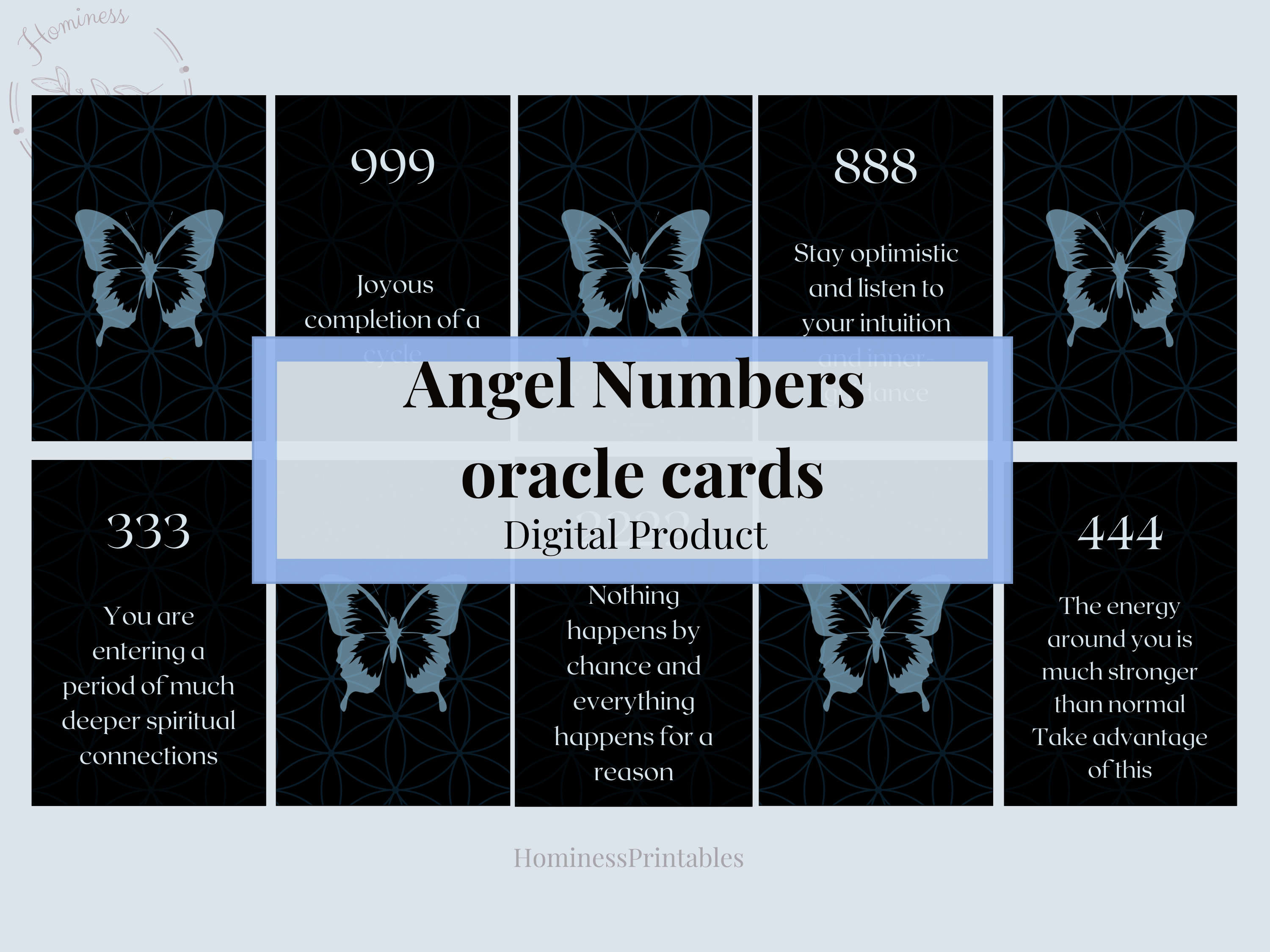Angel Numbers Oracle Deck Printable. Angel Numerology. Angel - Etsy Canada