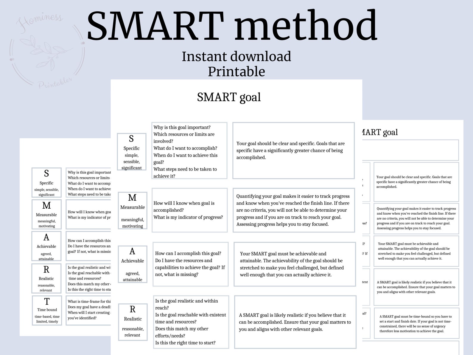 SMART Goals Worksheet. SMART Goal Setting Coaching Worksheet - Etsy