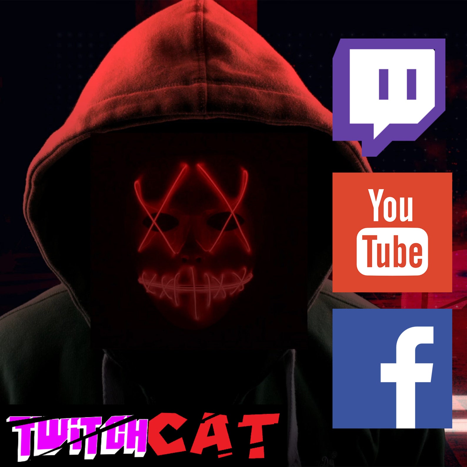 Hacker Glitch Animated Background - Etsy