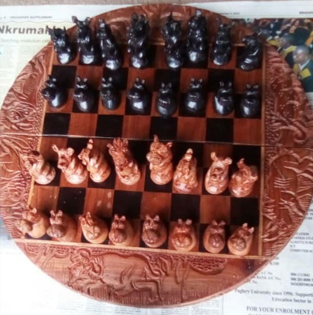 Chess Set Handmade - Etsy