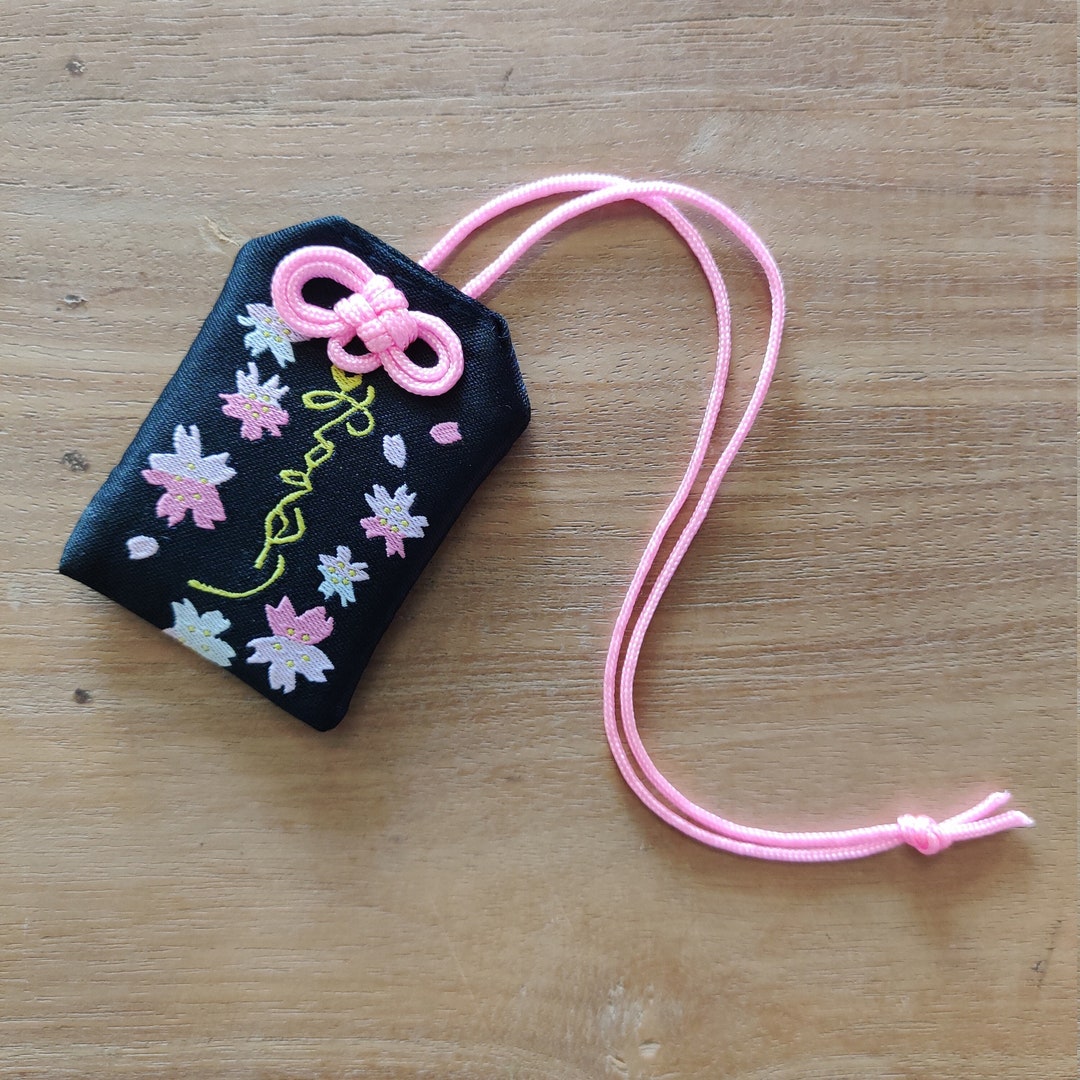 Omamori | Good Luck | Sakura | Japanese Lucky Charm | Peace | Dreams ...