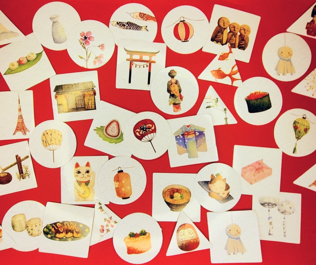 Stickers | Japanese Culture | 20 Stickers Randomly | Japan | Tradition ...