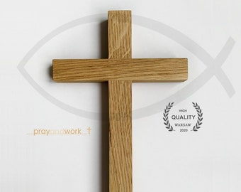 Wooden Wall Cross - Etsy