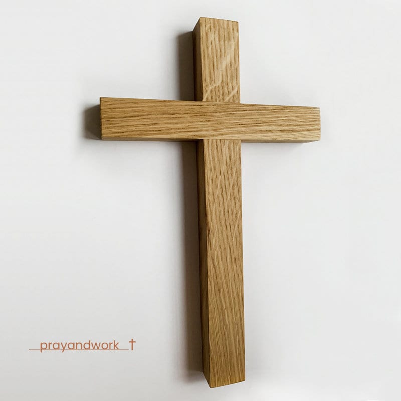 Wooden Cross, Wood Cross, Wall Cross, Cross Wall Decor, Catholic Cross ...