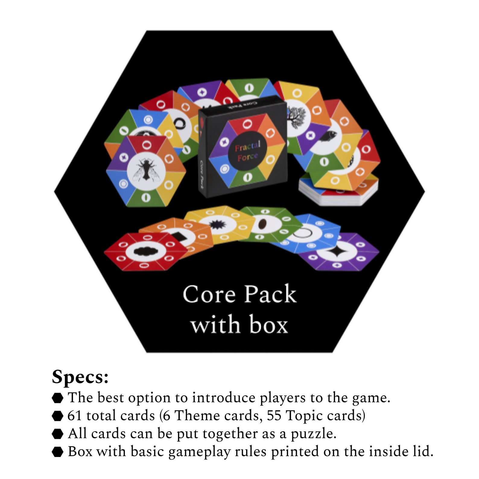 Fractal Force: the Educational Tabletop Trading Card Game - Etsy