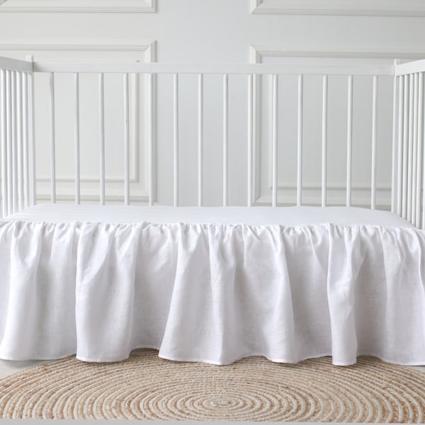 Ruffle Crib Skirt - Etsy