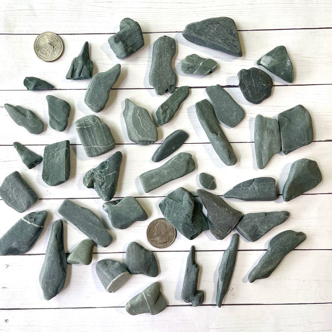 Sea Slate Ocean Slate Beach Stones - Etsy UK