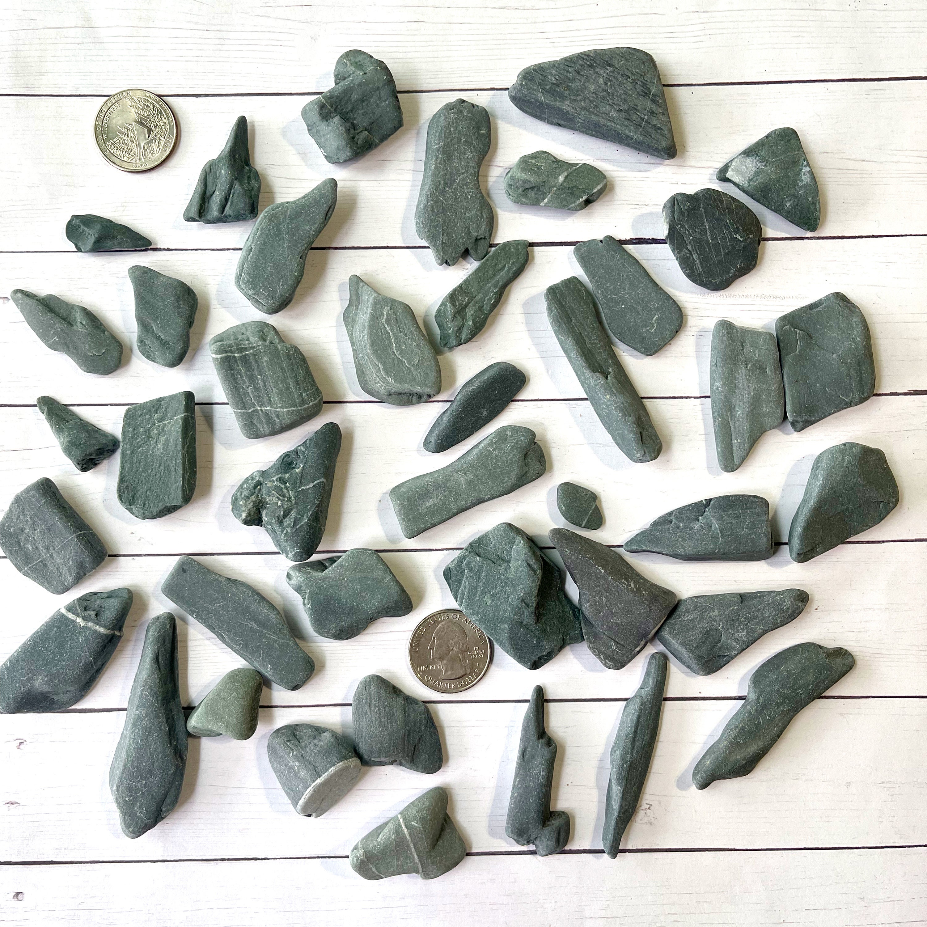 Sea Slate Ocean Slate Beach Stones - Etsy UK