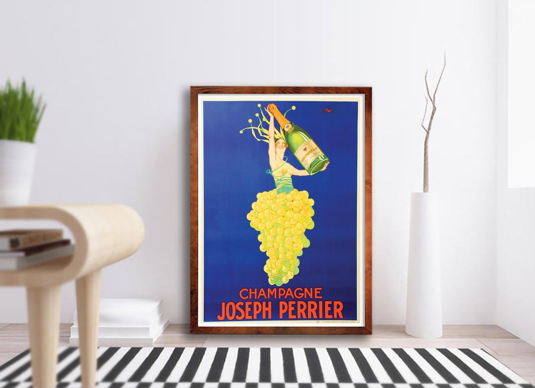 Champagne Joseph Perrier Vintage Poster Alcohol Prints Alcohol ...