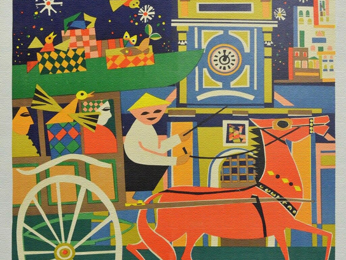 Saigon Vintage Poster Saigon Travel Poster Saigon Print | Etsy