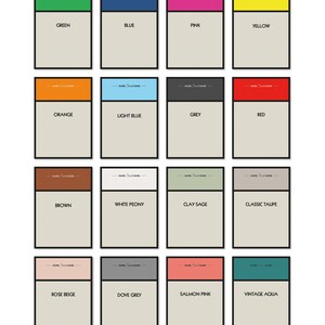 Family Print - Gift Idea - Monopoly Print - Retro Wall Art ...