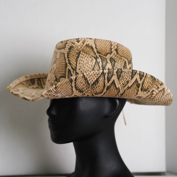 Snake Skin Hat - Etsy