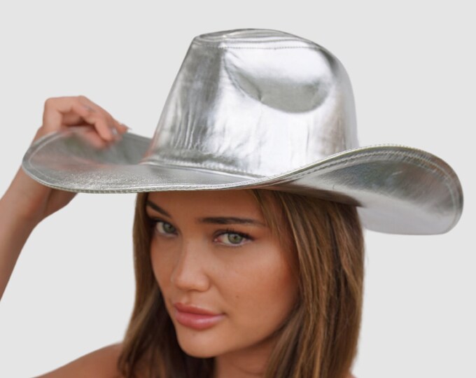 As Seen on Lainey Wilson: Rhinestone Metallic Hatband /gold Hat Band ...