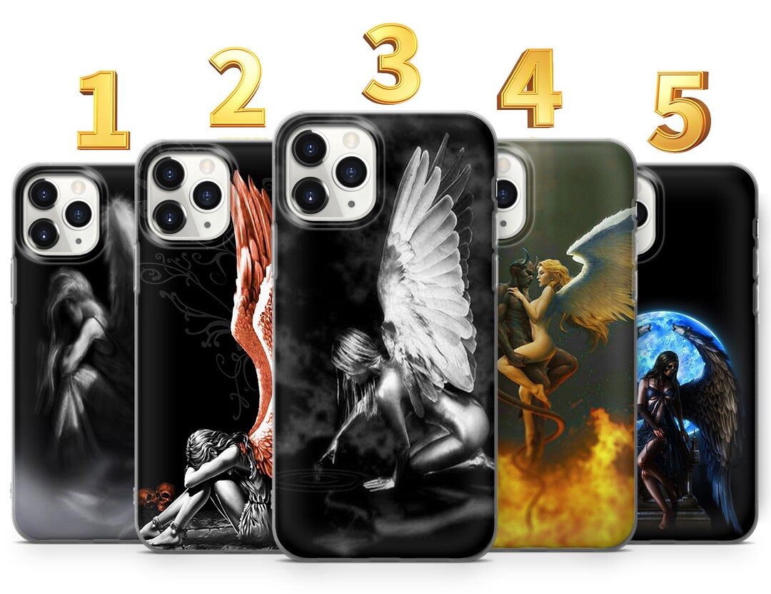 Angels Phone Case, Demons iPhone Case for iPhone 13, 12, 11, XR, 7 8 ...
