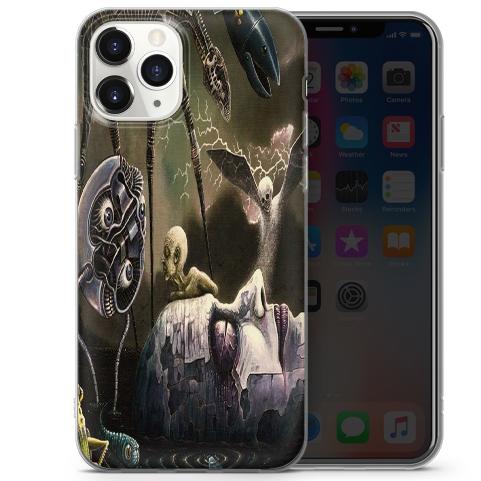 Psycho Chaos Phone Case Cover For 12 11 X XR XS 8 7 S21 S20 | Etsy