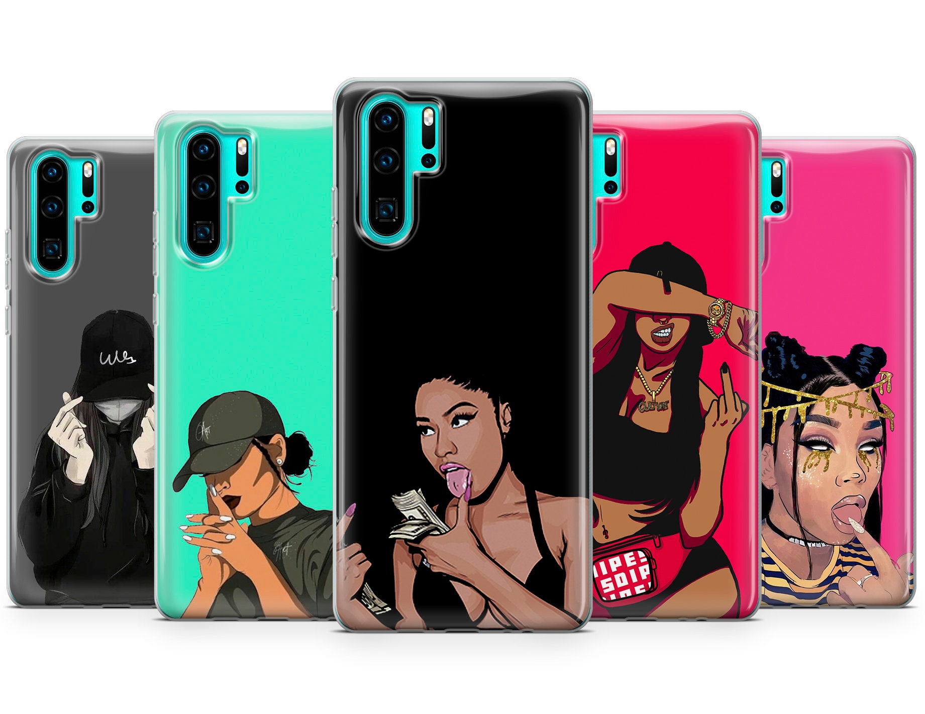 Cartoon Girls Phone Case Animated Girls iPhone Case for - Etsy