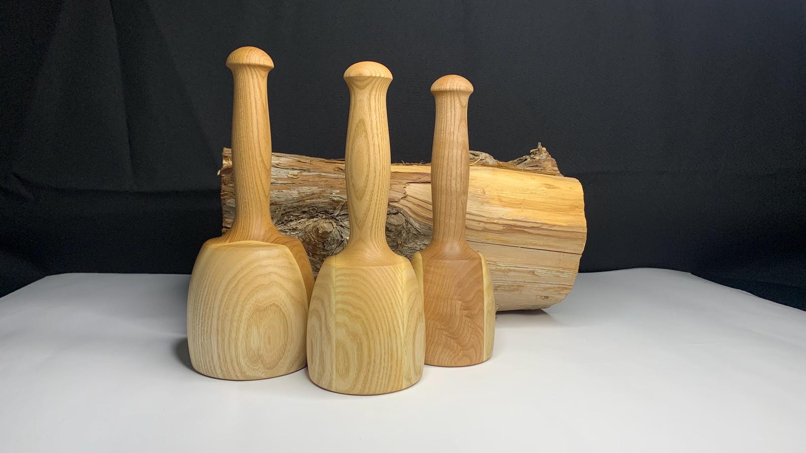 Woodcarving Mallet , Hand Turned Mallet , Hand Made , Carpenter's Tool ...