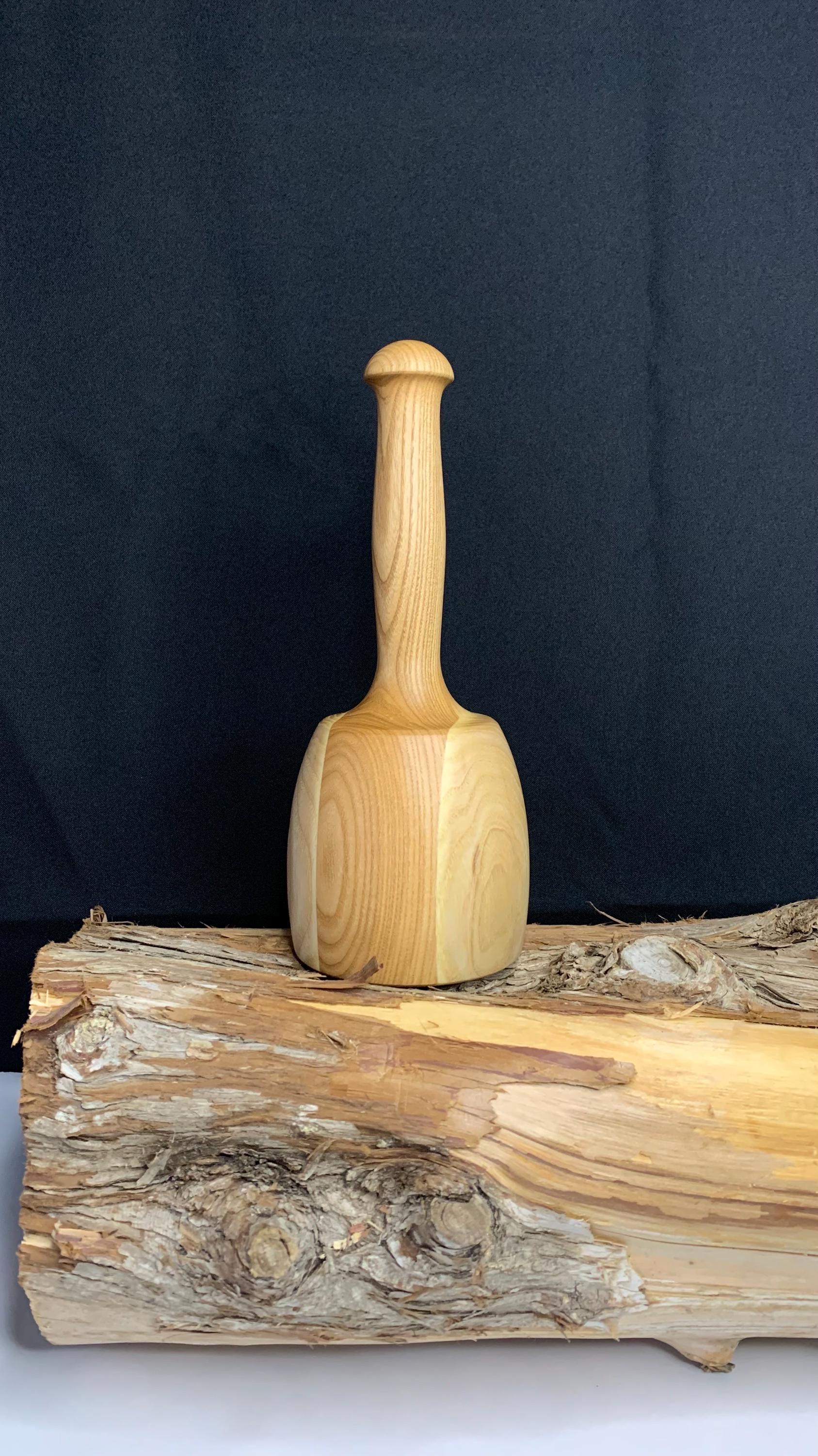 Woodcarving Mallet , Hand Turned Mallet , Hand Made , Carpenter's Tool ...
