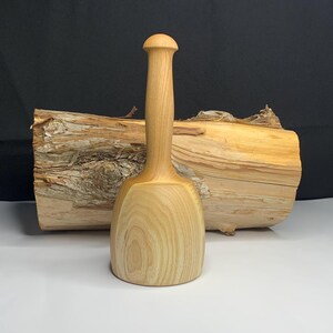 Woodcarving Mallet , Hand Turned Mallet , Hand Made , Carpenter's Tool ...